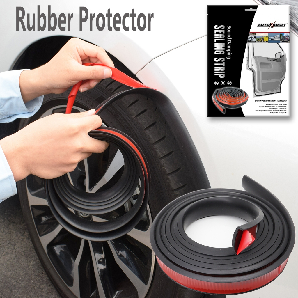 Universal รถซีลยางล ้ อคิ ้ ว Arch Trim Fender Flares Arches Protector ...