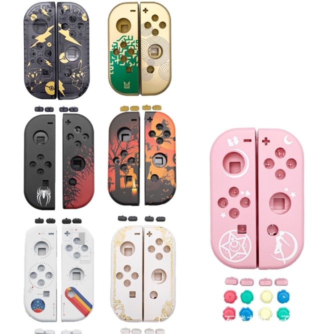เคสเกมคอนโซล สําหรับ Nintendo Switch Joy Con Controller Faceplate ...