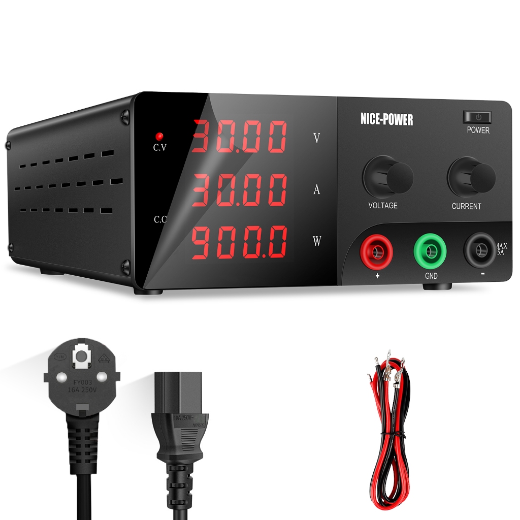 Nice Power 0 30v 0 30a 30v 20a 60v 10a 900w Highpower ปรับ Dc Power 9685