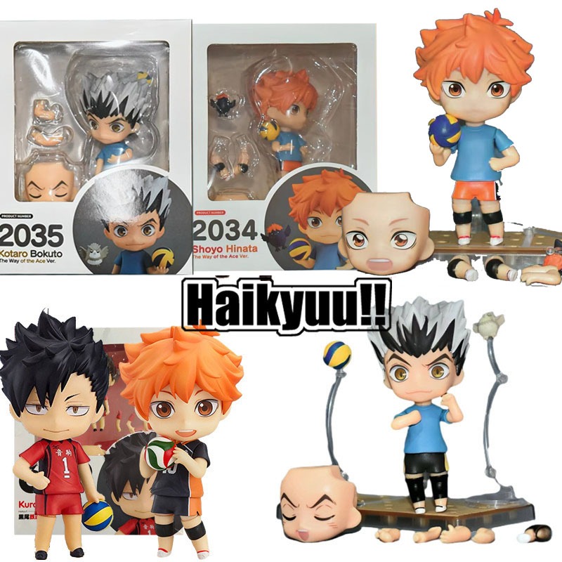Kozume Kenma Nendoroid Haikyuu 2035 # Kotaro Bokuto รูปตุ๊กตา Haikyu Shoyo Hinata Kageyama Tobio ...