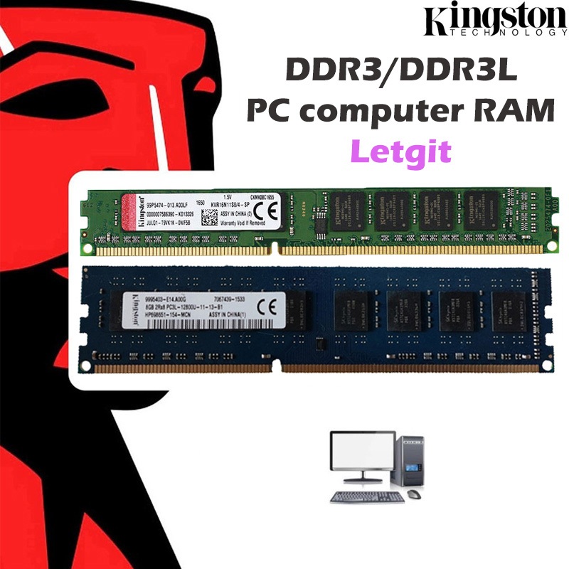 Pc3 หน่วยความจํา DDR3 2GB 4GB 8GB 1333/1600MHz เดสก์ท็อป RAM stick ...