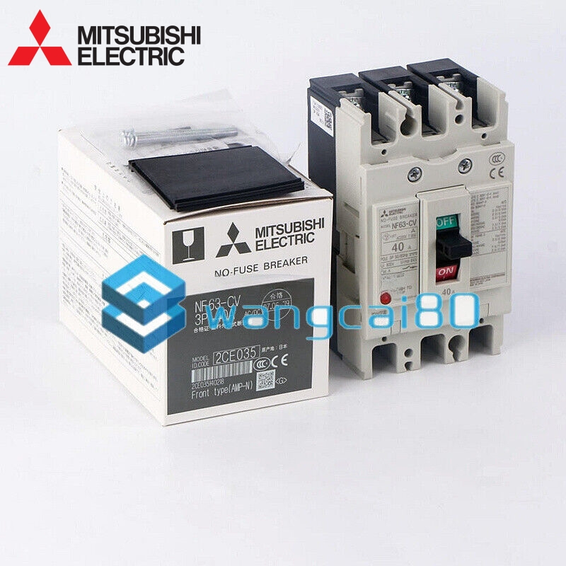 MITSUBISHI โมลด์เคสเซอร์กิตเบรกเกอร์ NF63-CV 2P 3P สวิตซ์ลม | Shopee Thailand