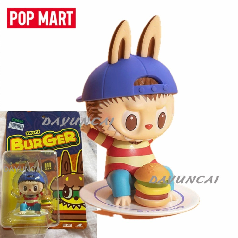 ของแท้ POPMART ZIMOMO LABUBU Sweet Burger ของขวัญ ของเล่น | Shopee Thailand
