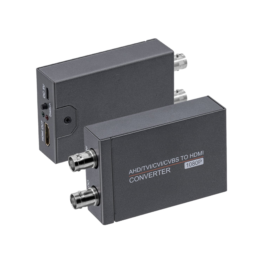 อะแดปเตอร์แปลงสัญญาณ AHD TVI CVI CVBS เป็น HDMI สำหรับจอมอนิเตอร์ ...