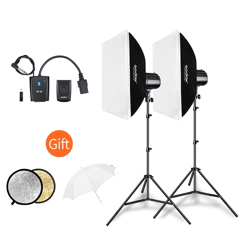 Godox 400Ws Strobe Studio Flash Light Kit 2 ชิ ้ น 200 วัตต ์ แสงถ ่ าย ...