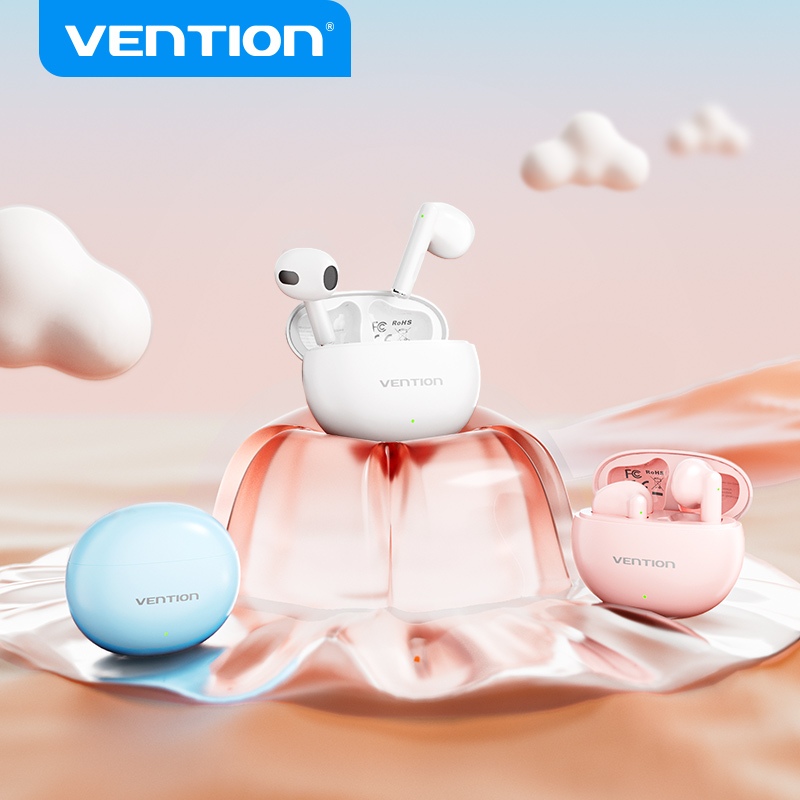 Vention Elf E06 TWS หูฟังบลูทูธ 5.3 พร้อมหูฟัง ENC ของ AI-Based ชุดหู ...
