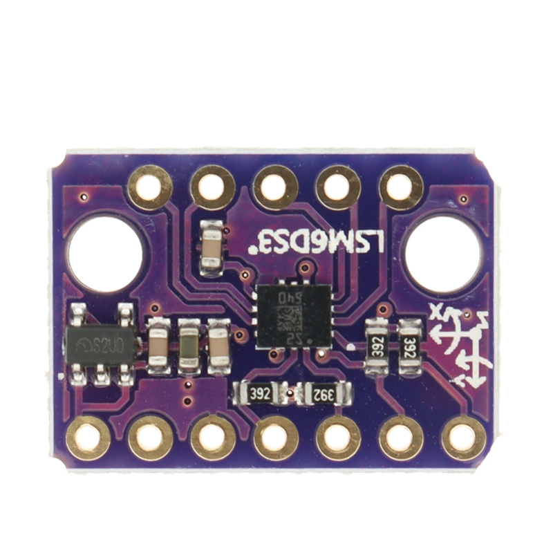 Gy-lsm6ds3 Accelerometer Gyro ฝังดิจิตอลอุณหภูมิ Sensor Board SPI IIC I2C อินเทอร ์ เฟซ Breakout ...