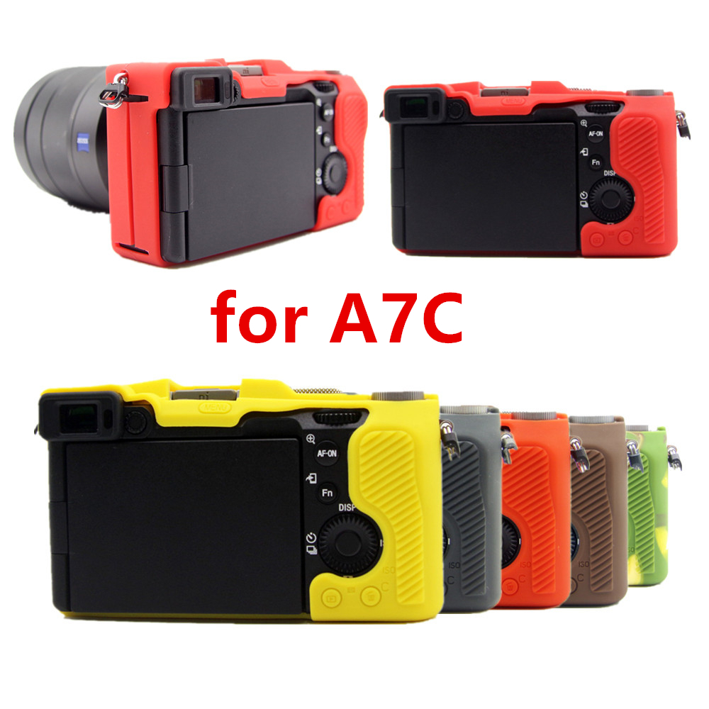 A7C เคสยางซิลิโคนกันรอยสําหรับ Sony Alpha 7C Ilce - 7C | Shopee Thailand
