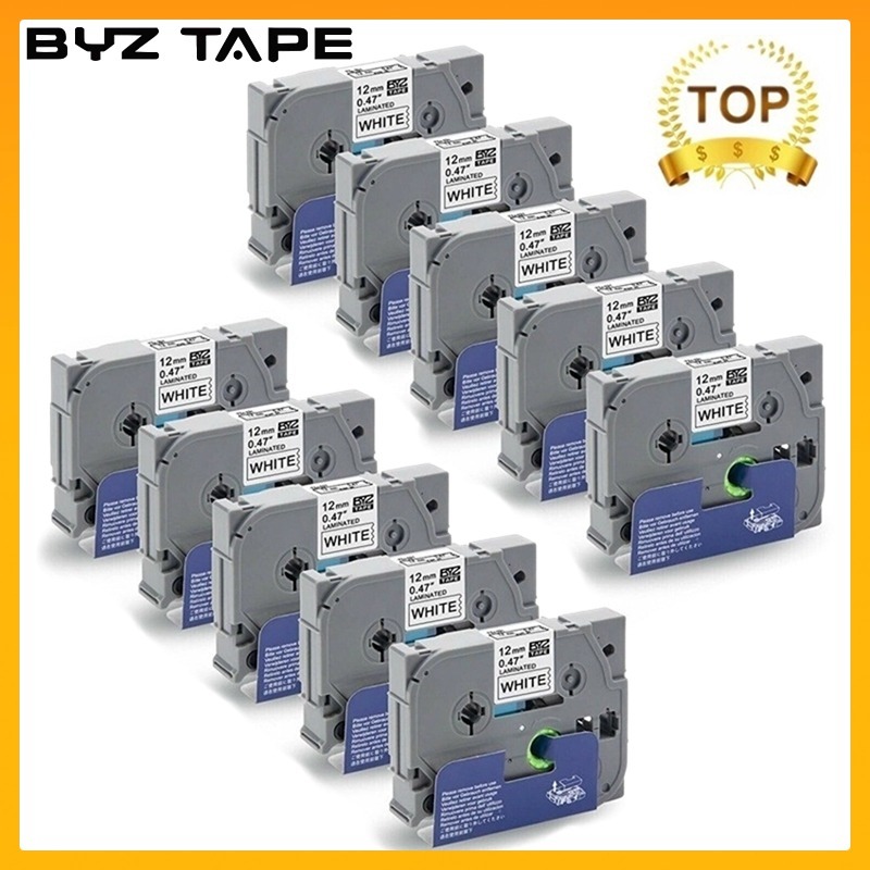 Byz TAPE TZe231 ชุดคอมโบ 12 มม.*8 ม. Tze Tze 231 Tze-231 สําหรับเครื่อง ...