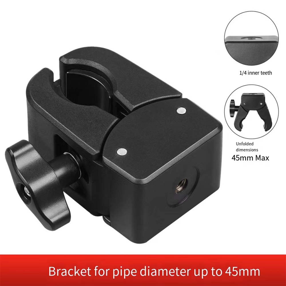 โทรศัพท ์ มือถือสตรีมมิ ่ งสด Booster Clamp ฐาน Multi-Camera แบน ...