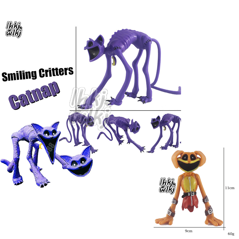 ยิ้ม Critters Action Figure CatNap 10 ซม.รุ่น Poppy Playtime Action ...