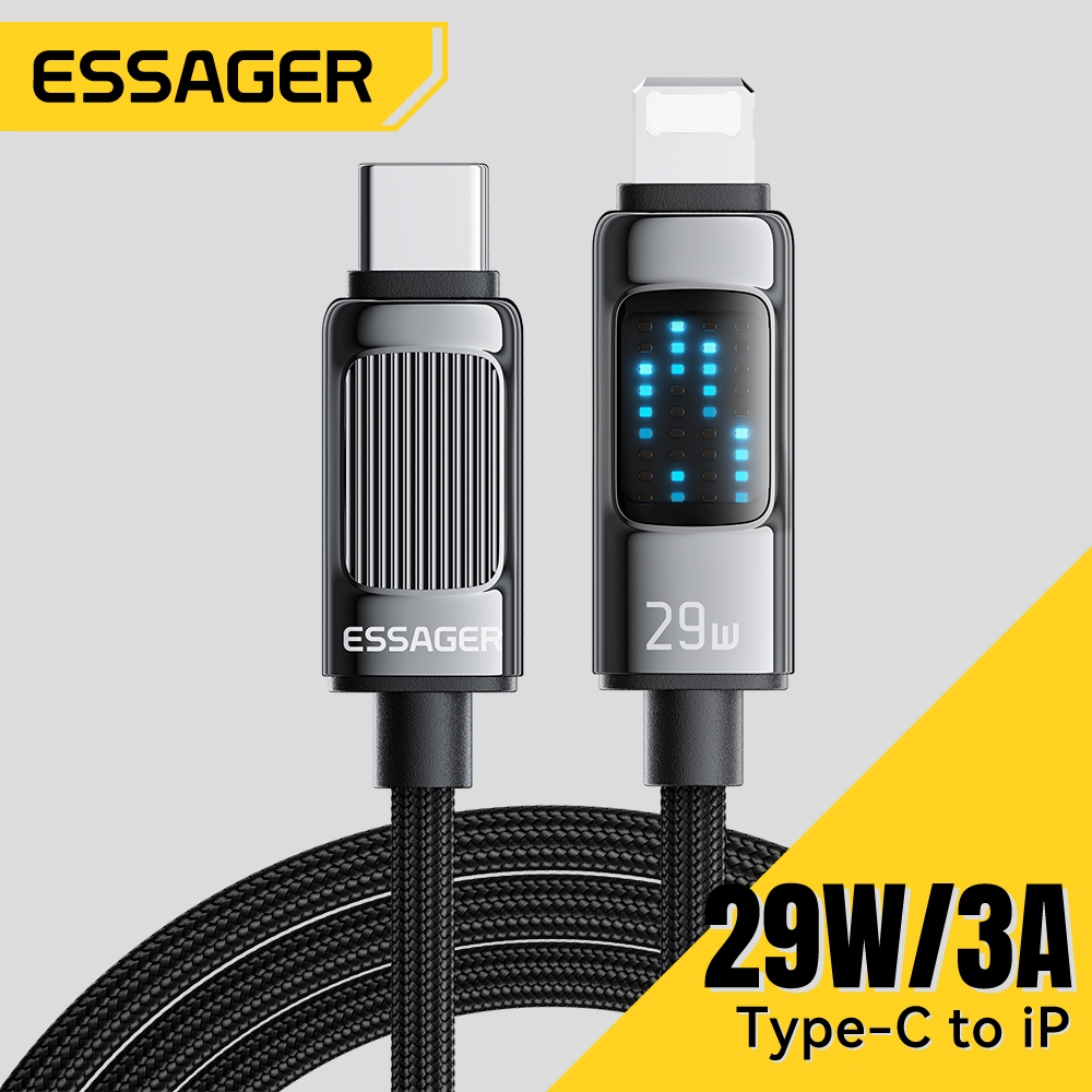 Essager สาย Type C ถึง L สายชาร์จเร็วสําหรับ ios 7- IP14 Pro max 29w ...