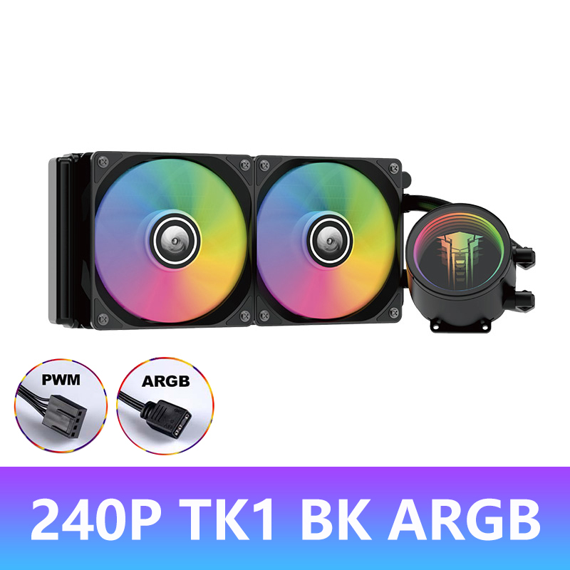 Jungle Leopard 240P TK1 360P TK1 ARGB CPU Aio Cooler 240 มม.360 มม.CPU ...
