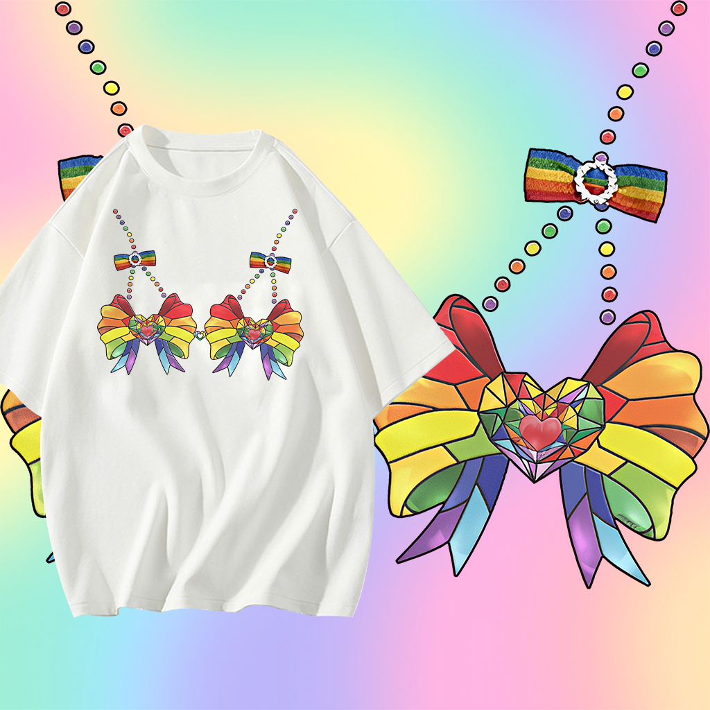 เสื้อสายรุ้ง LGBT Pride Month Rainbow LGBTQ ผ้าCotton 100% ใส่ได้ ทั้ง ...