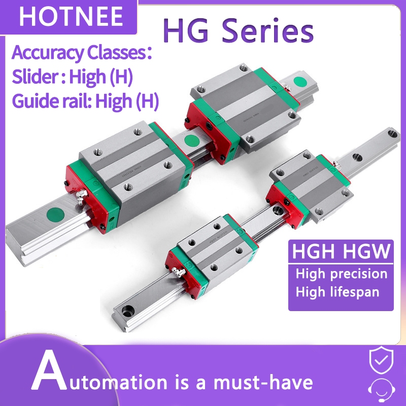 Linear Guideway/แบริ่งเชิงเส้น HG Series,High(H),HGH15CA HGW15CC ...