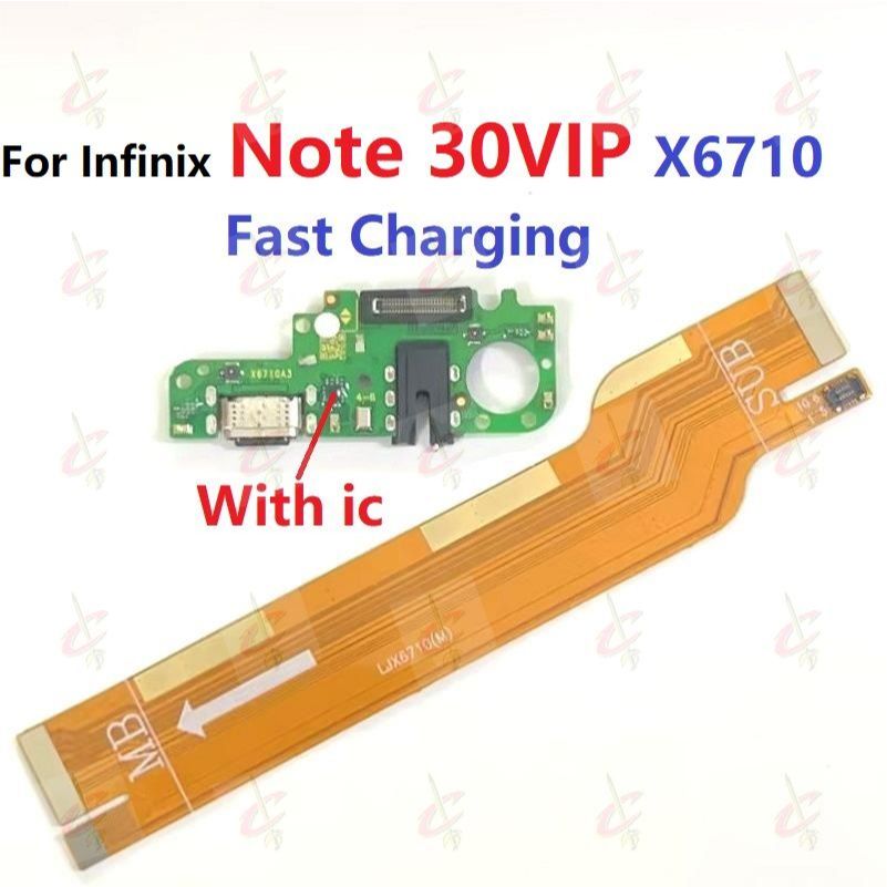 USB แพรตูดชาร์จเร็ว (Charging board) สําหรับ Infinix Note 30 VIP แพรต่อ ...
