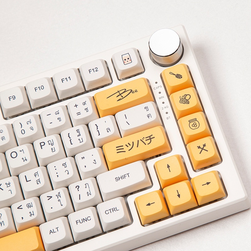 ไทย Thai keycaps XDA Profile Keycap PBT Dye-Sub คีย์แบบกลไกของแป้นพิมพ์ ...