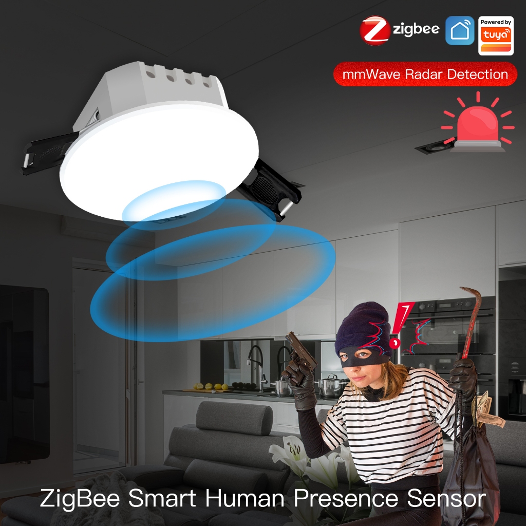 Tuya สมาร์ท ZigBee Human Presence Detector mmWave Radar Detection ...