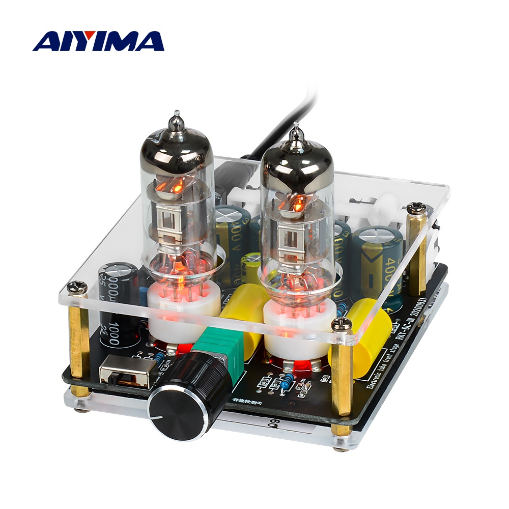 Aiyima อัพเกรด 6A2 หลอด Preamplifier เครื ่ องขยายเสียง HiFi Preamp ...
