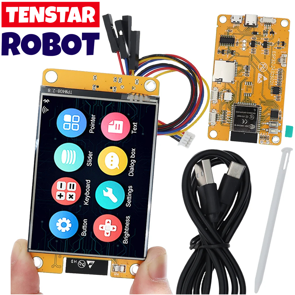 Esp32 Arduino LVGL WIFI & บอร์ดพัฒนาบลูทูธ 2.8 " 240*320 สมาร์ทจอแสดงผล ...