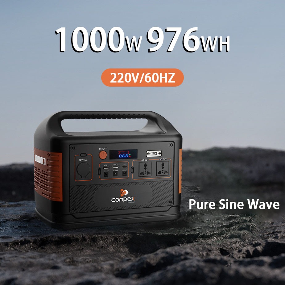 การรับประกันในพื้นที่ Conpex 1000W power station เครื่องกําเนิดไฟฟ้าแบบ ...