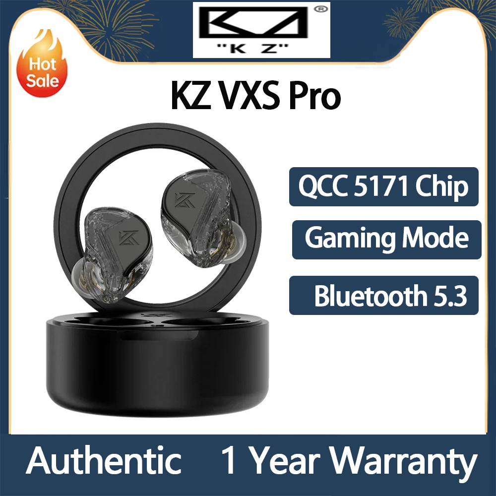 Kz VXS Pro TWS หูฟังบลูทูธ 5.3 ไร ้ สาย Hybrid HiFi เกมหูฟัง Touch Control ชุดหูฟังกีฬาตัดเสียง ...