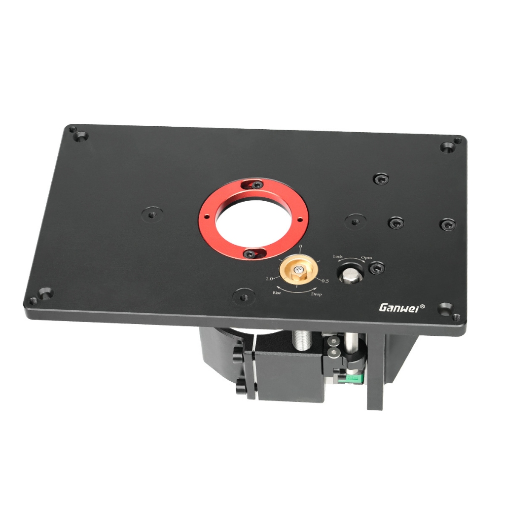 Aluminum Router Insert Plate Router Lift Woodworking Fine Adjustment ...