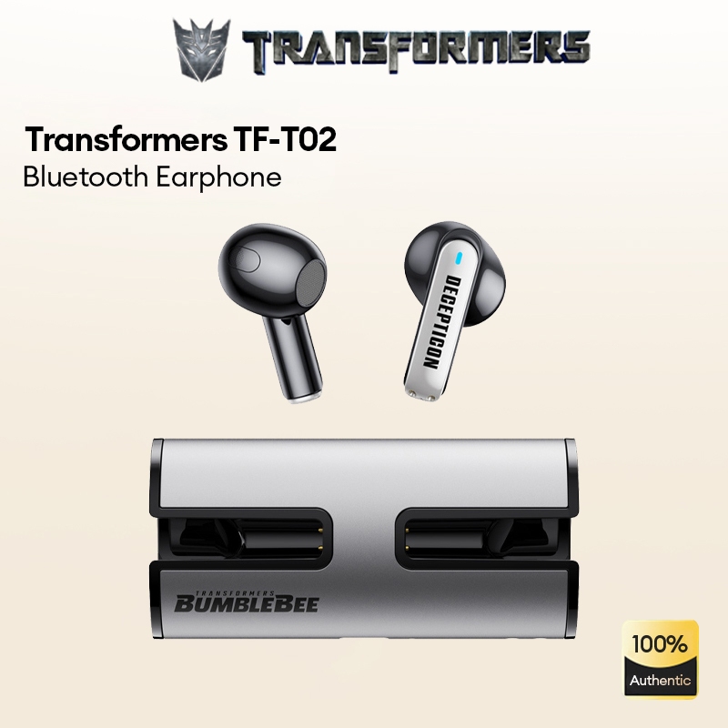 Transformers TF-T02 หูฟังบลูทูธ Smart touch HD Voice คุณภาพเสียงไฮไฟ ...