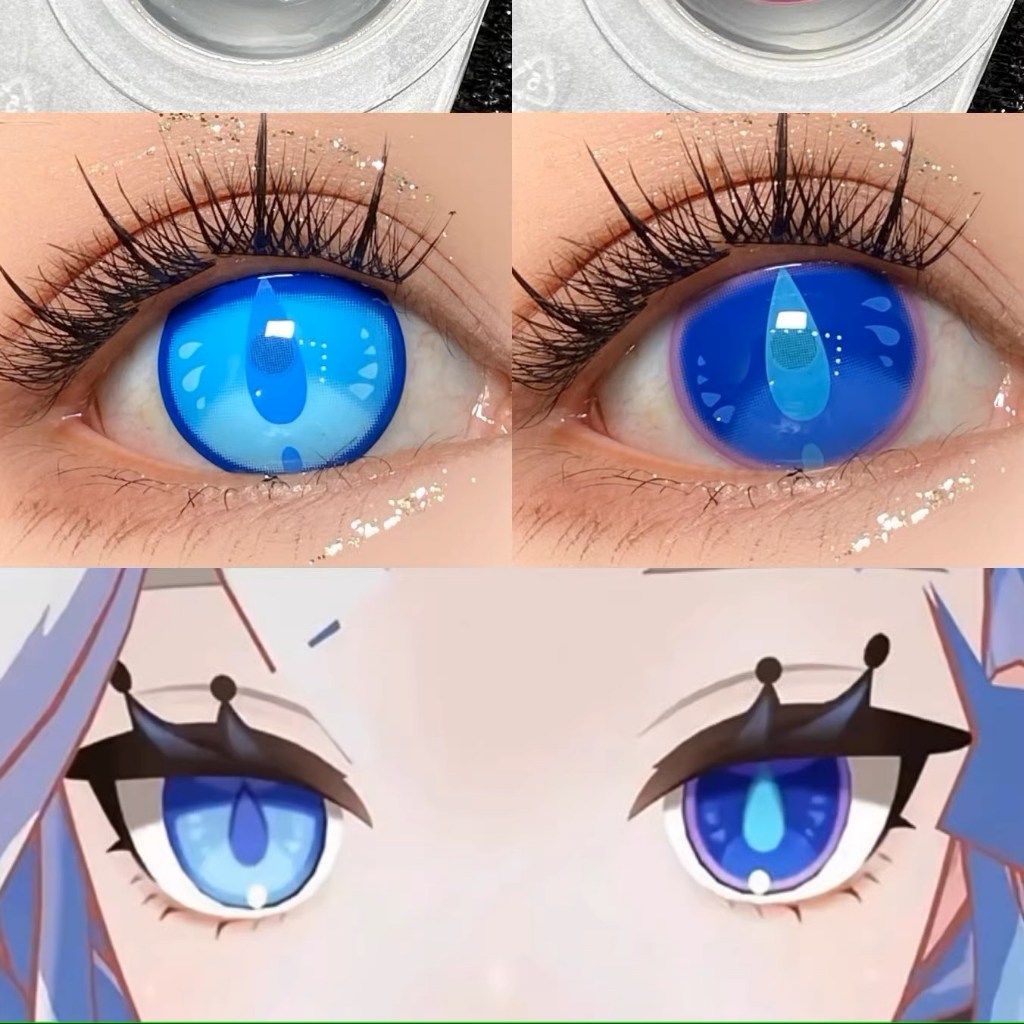 Genshin IMPACT FURINA FOCALORS COSPLAY CONTACT LENS | Shopee Thailand