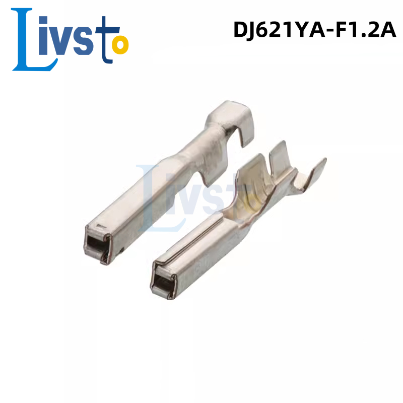 50/100 pcs รถเชื่อมต่อ G469 Terminal ทองแดงดีบุกการเชื่อมต่อปลั๊ก 1.2 ปลั๊กฤดูใบไม้ผลิ DJ621YA ...