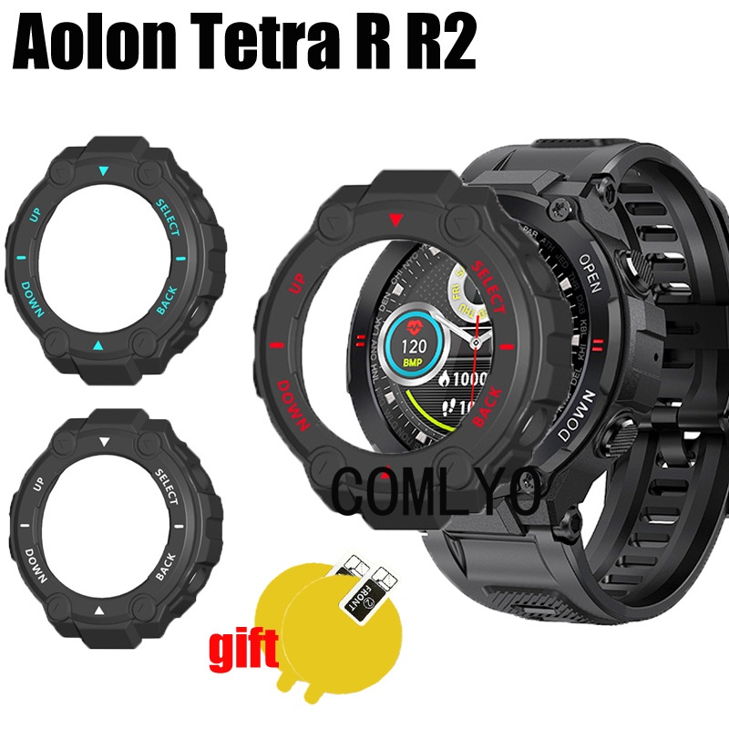 สําหรับ Aolon Tetra R2 r Navi r กรณีสมาร์ทนาฬิกา TPU นุ่มป้องกันกันชนฝา ...