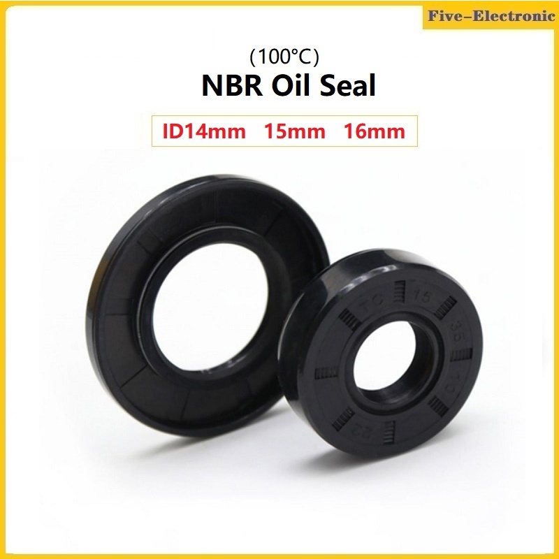 10Pcs NBR Oil Seal Framework ID 14mm 15mm 16mm OD 4-32mm Thickness 4-10mm ไนไตรล ์ Butadiene ปะ ...