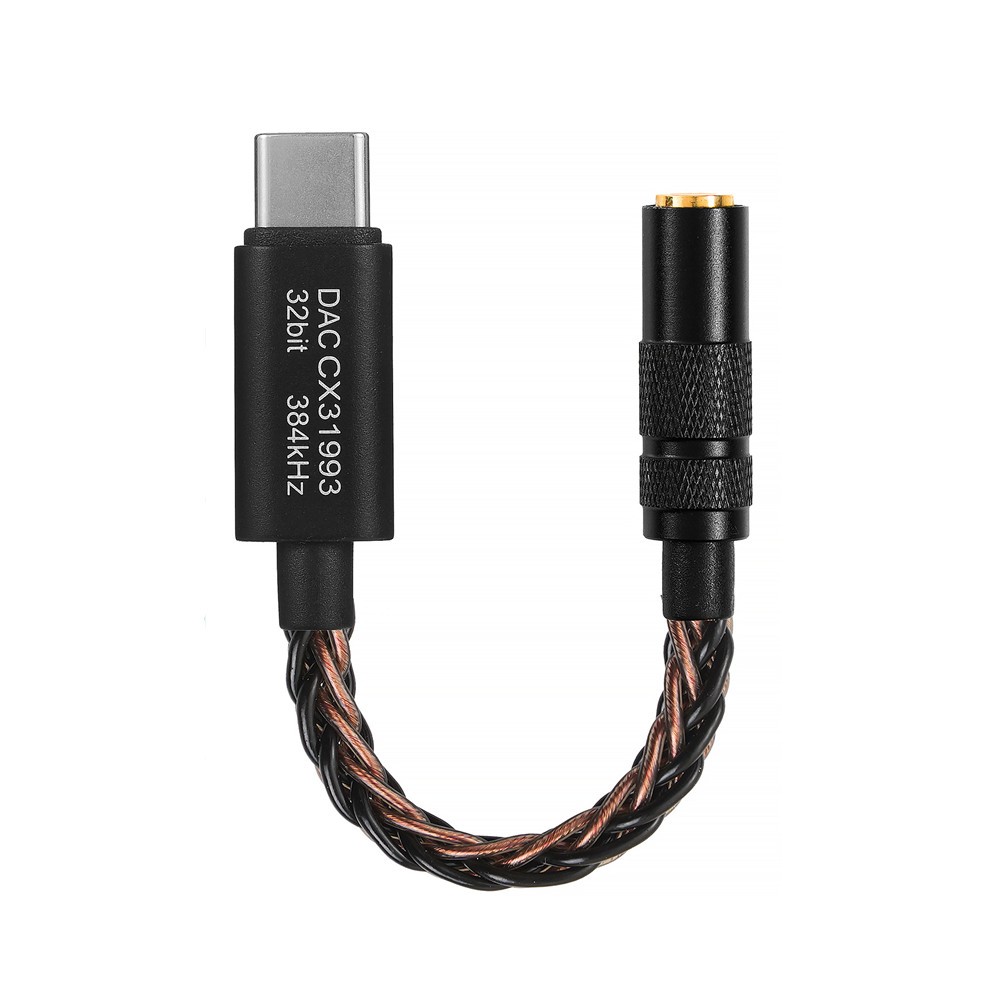Conexant CX31993 USB Type C หูฟัง DAC หูฟัง Amp 3.5 มม.เอาต ์ พุตสําหรับ Android Windows10 โทร ...