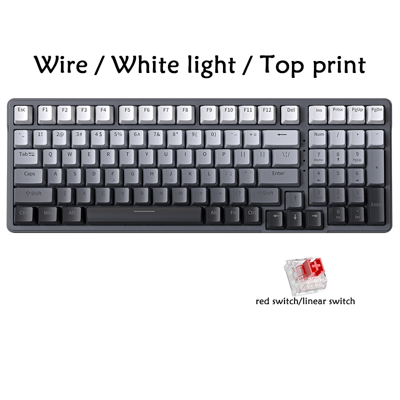 ZIFRIEND ZT99 คีย์บอร์ดเชิงกล Hotswap คีย์บอร์ดเกมมิ่งไร้สายพร้อมไฟ RGB ...