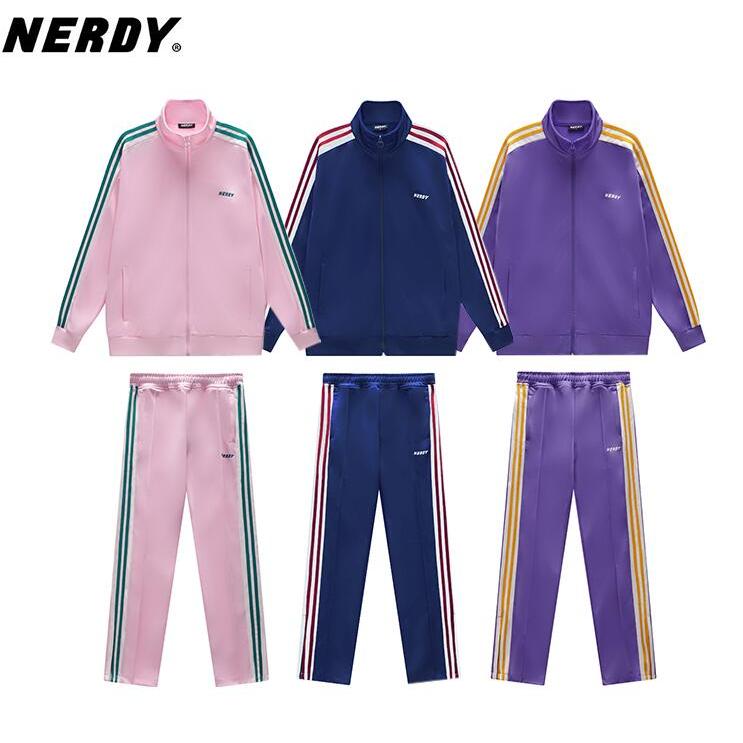 ใหม ่ Neady ชุดกีฬา caual ตัวอักษรเย ็ บปักถักร ้ อย Webbing แจ ็ คเก ็ ...