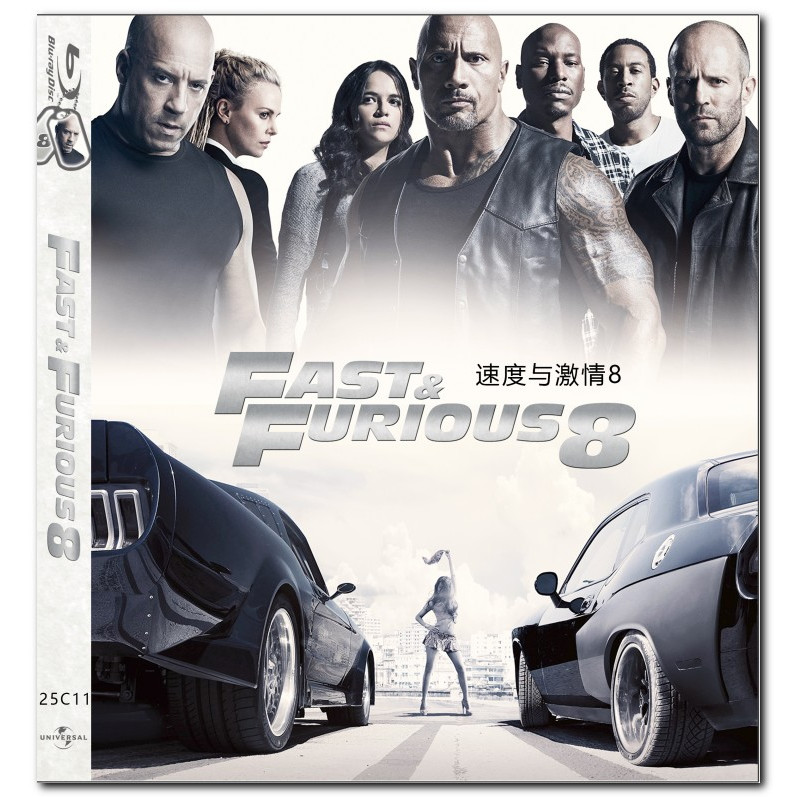 [En]ภาพยนตร์ Hd บลูเรย์ 1080P BD25 the Fast and the Furious 8 | Shopee ...