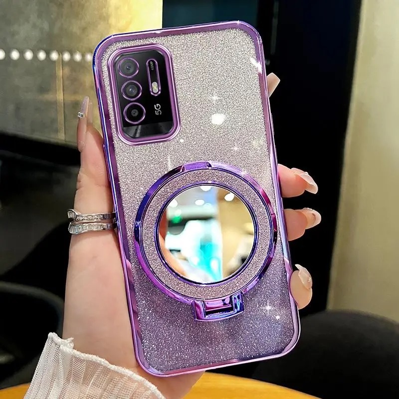เคส MOTO G24 E20 G22 G54 G83 G84 G9 Power แฟลชผงกระจกชาร์จไร้สายกรณี ...