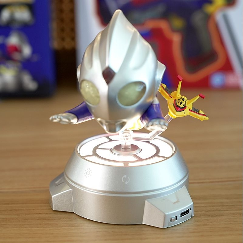 ใหม ่ โคมไฟ Ultraman Turn Night Light สามมิติปรับแสง Altman เครื ่ อง ...