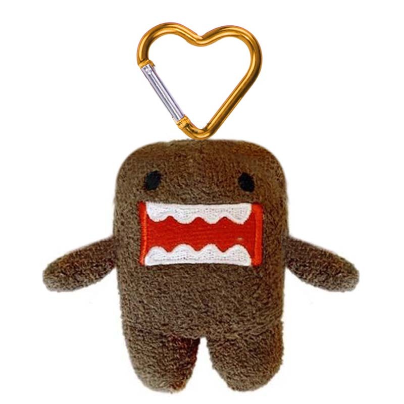 ใหม่น่ารัก Domo Kun Mascot ตุ๊กตาพวงกุญแจผู้หญิงกระเป๋า Keyholder จี้ ...