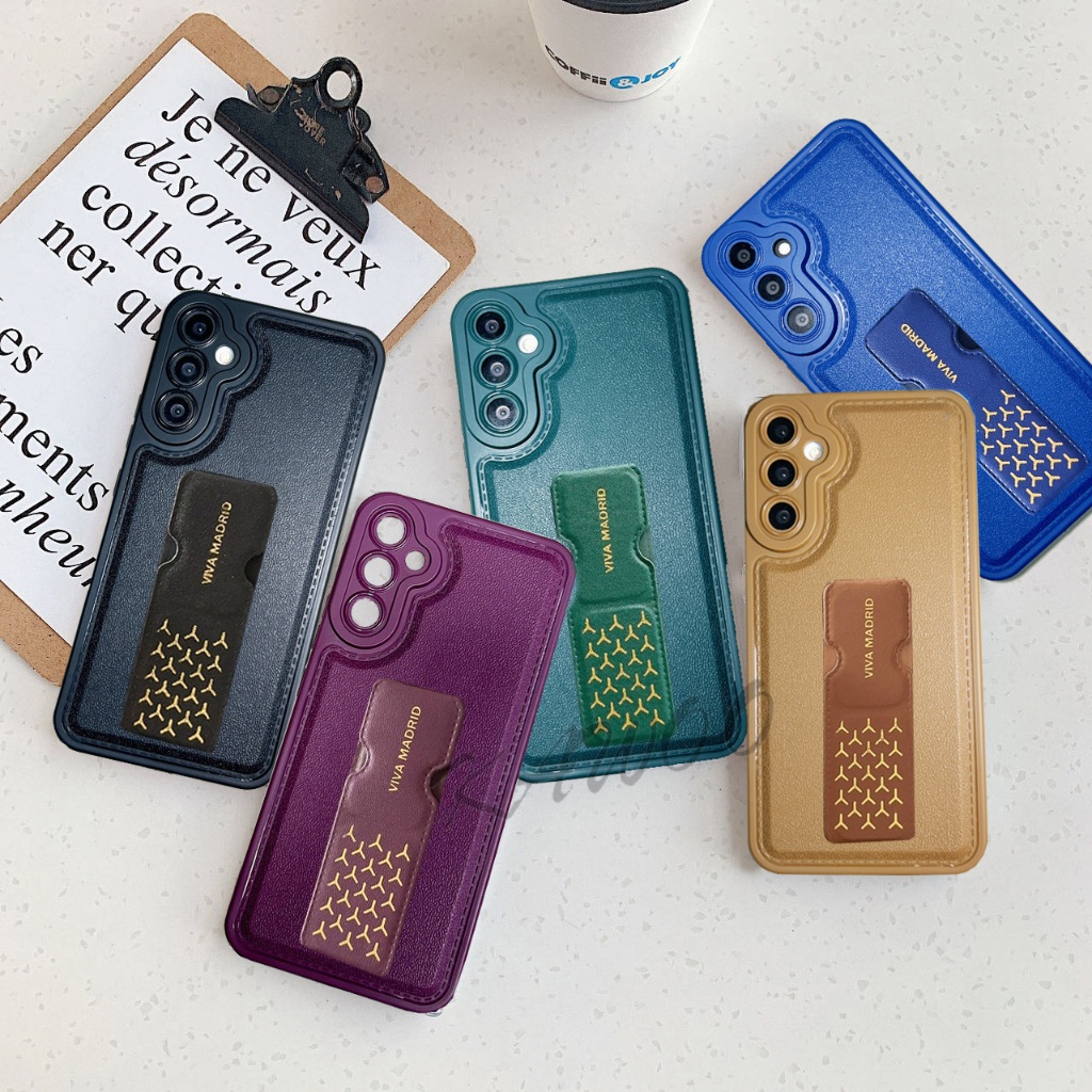 สําหรับ Samsung Galaxy A15 A05S A34 A54 A25 A24 หนังผิวดึงสายคล ้ องมือ ...