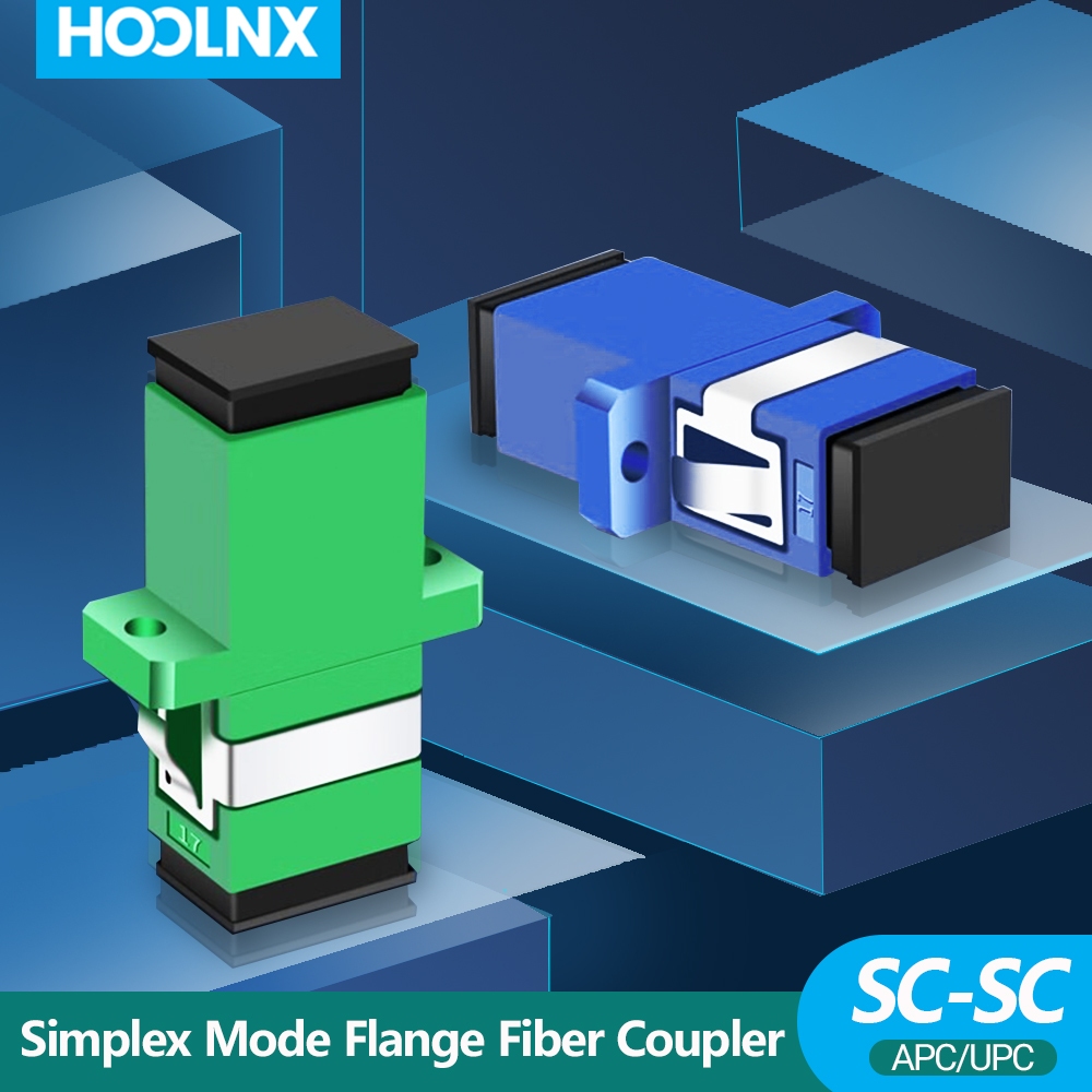 Hoolnx SC to SC Fiber Coupler OS1/OS2 OM1 OM2 OM3 OM4 OM5 Singlemode ...