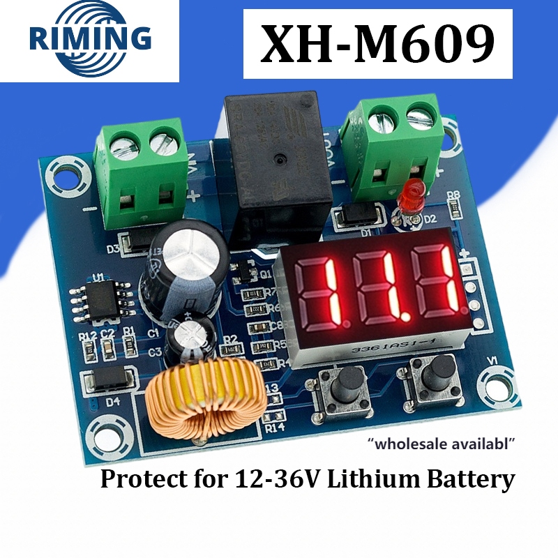 Xh-m609 สวิทช์ตัดการเชื่อมต่อแรงดันไฟฟ้าต่ําตัด 12V 24V 36V ดิจิตอลจอ ...