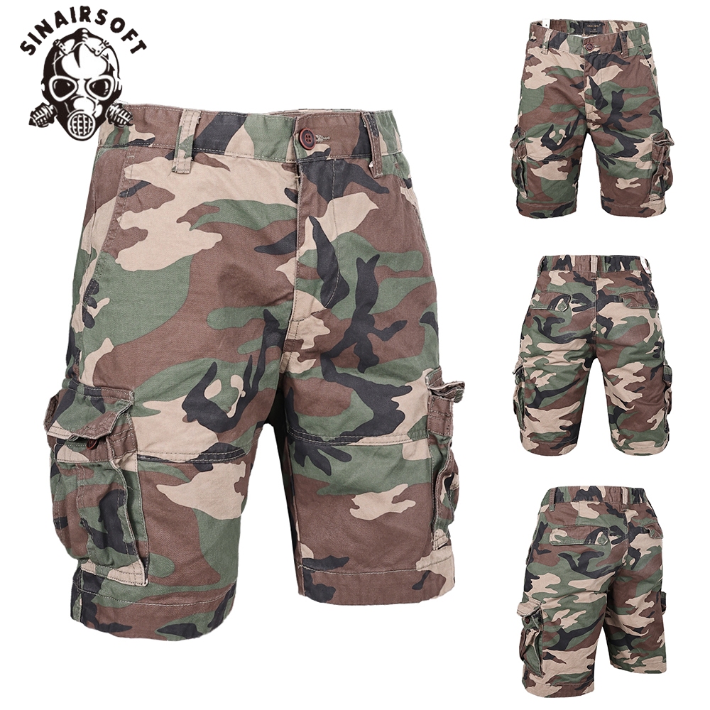 Sinairsoft Outdoor Multi Pocket Loose Quick Drying Work Shorts Mens ...