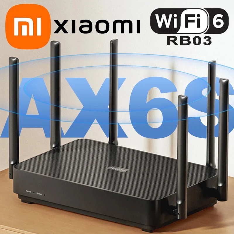 Xiaomi Redmi AX6S Router 3200 Mbps 2.4G 5GHz ตาข่าย WIFI6 256MB เครื่อง ...