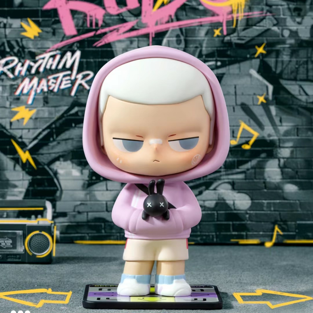 ของแท ้ 】POPMART Kubo RHYTHM MASTER & The Rap Of China Big Figure ...