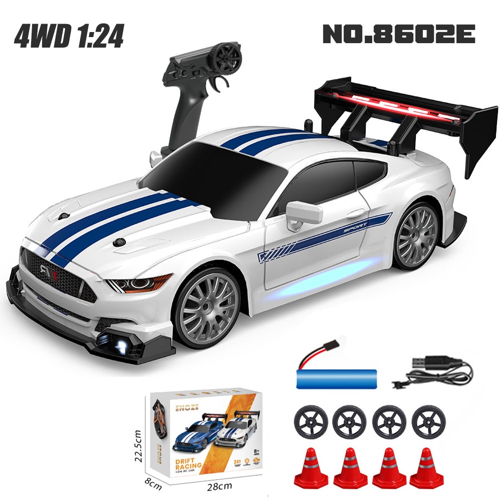 [สต็อกท้องถิ่น] 4wd RC Racing Car GTR 2.4G Drift Off-Road รถวิทยุรีโมท ...
