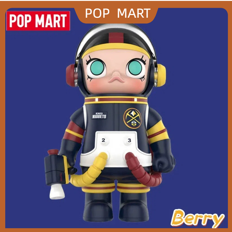 Popmart MEGA SPACE MOLLY 100 % NBA series แขวนการ ์ ดรูปอินเทรนด ์ เล ่ ...