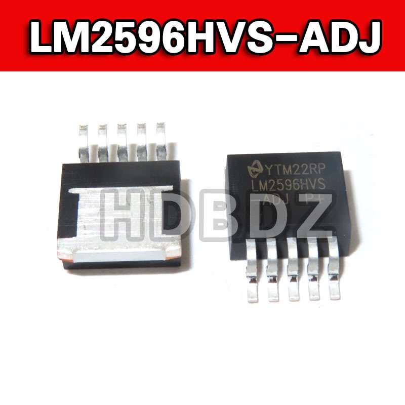 Lm2596hvs-adj LM2596HV-ADJ LM2596HV TO-263 60V ตัวควบคุมแรงดันไฟฟ ้ าหลอดชิป IC SMD | Shopee ...