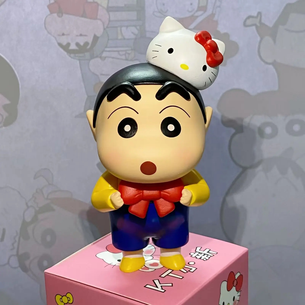Love Crayon Shin-chan Action Figure น ่ ารัก KT Shin-chan ยืน Pose ...