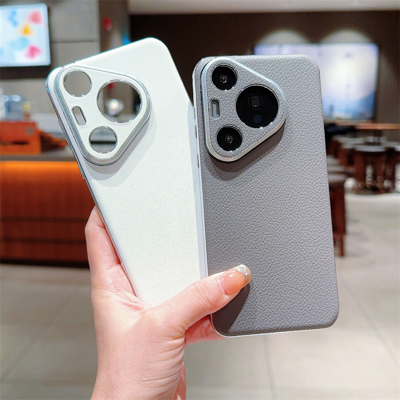 เคสหนังพรีเมี ่ ยมสําหรับ Huawei Pura70 Ultra P70 Pro Casing Simple ...